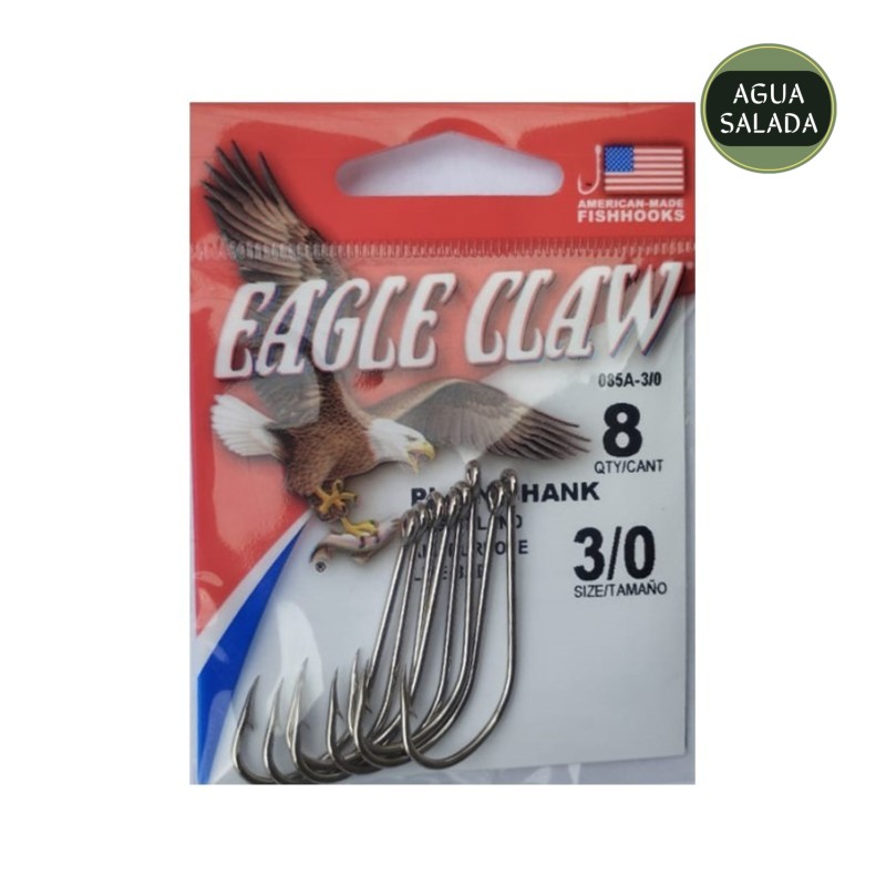 Anzuelo Eagle Claw Plain Shank