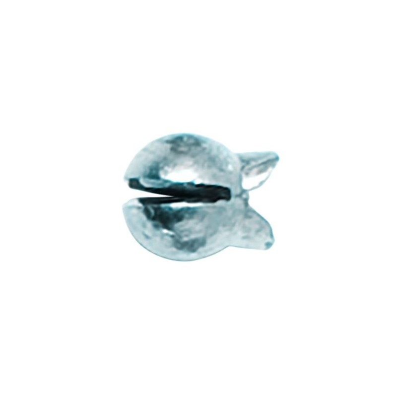 Plomada de pellizco Eagle Claw Removable Split-Shot Removible 02010